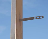 Windposts - Stainless Steel Fixings